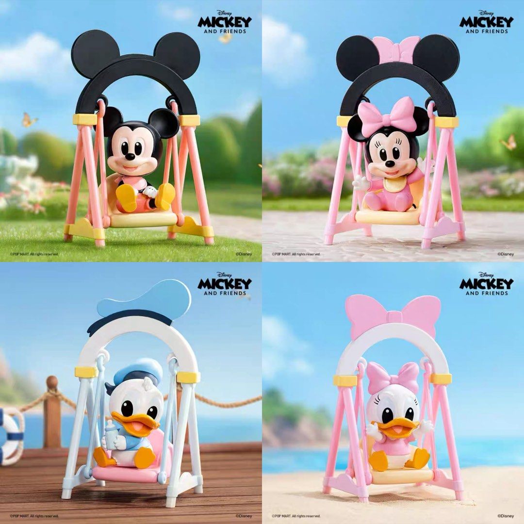 Disney Swing Series Figures POPMART / FULL SET / SINGLE BLIND BOX ...