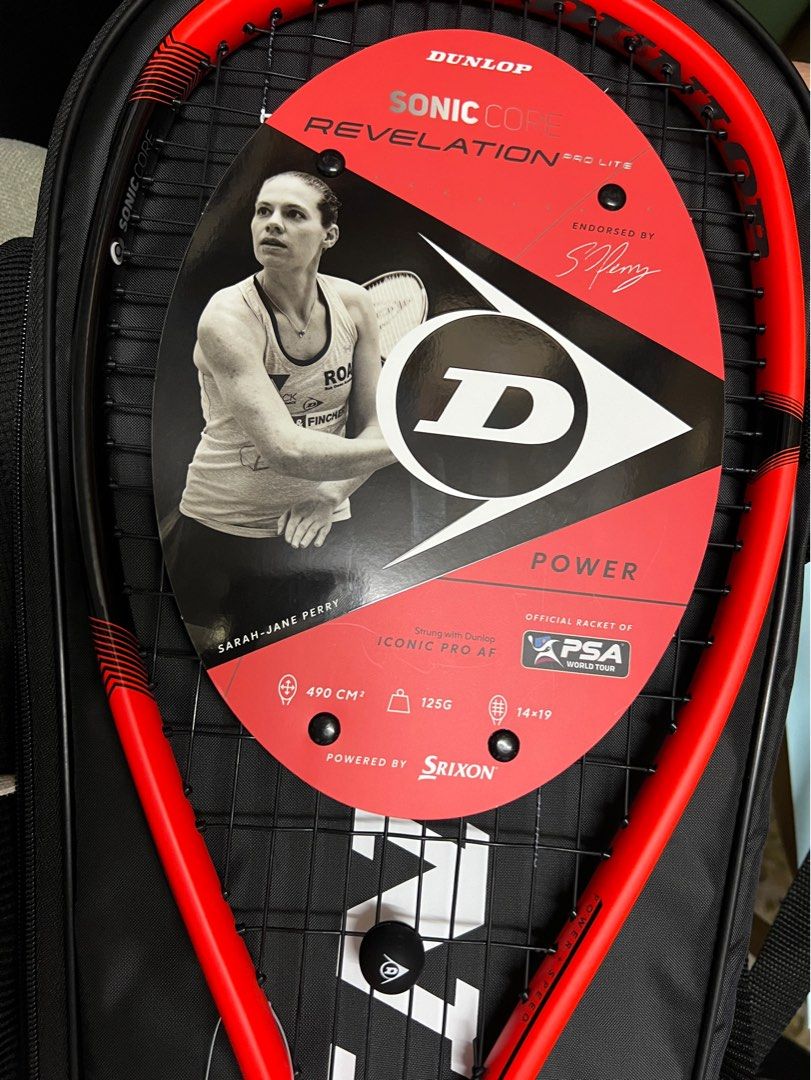 dunlop sonic core revelation pro / pro lite, 運動產品, 運動與體育, 運動與體育 - 球拍和 ...