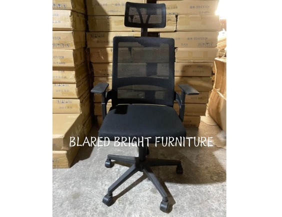 Executive High Back Chair : HB-908 black , DM for Quotation, Office ...
