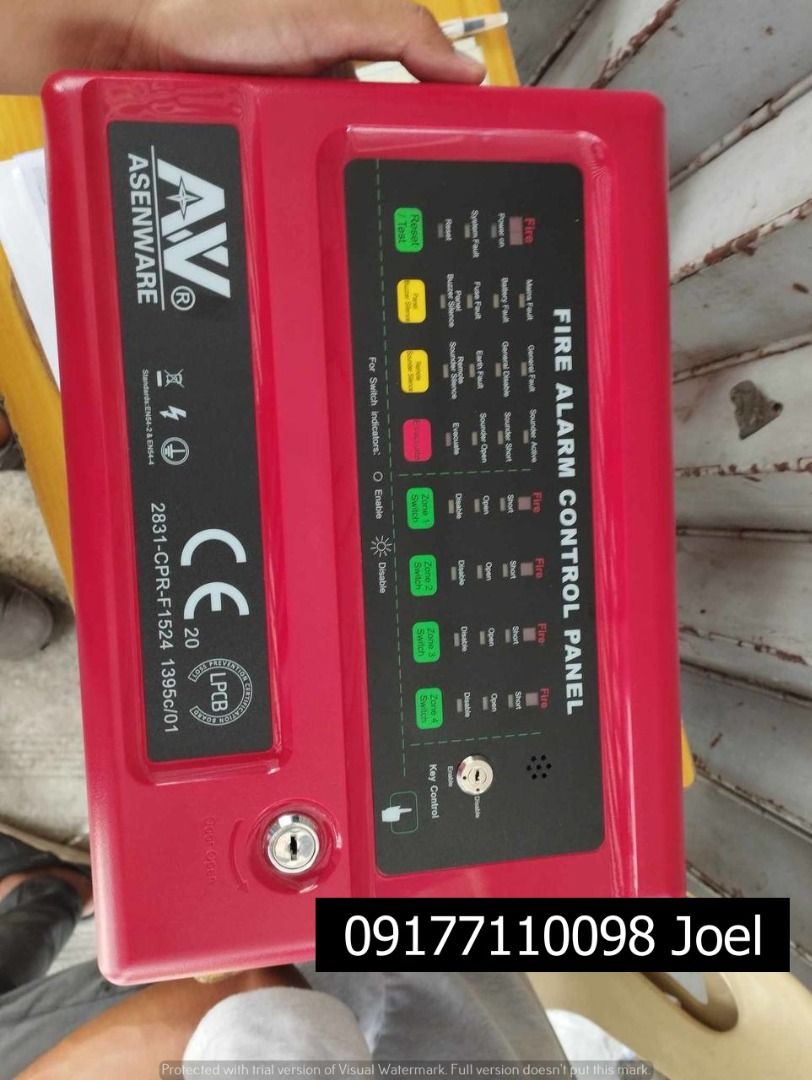 Fire Alarm Control Panel, Commercial & Industrial, Construction Tools ...