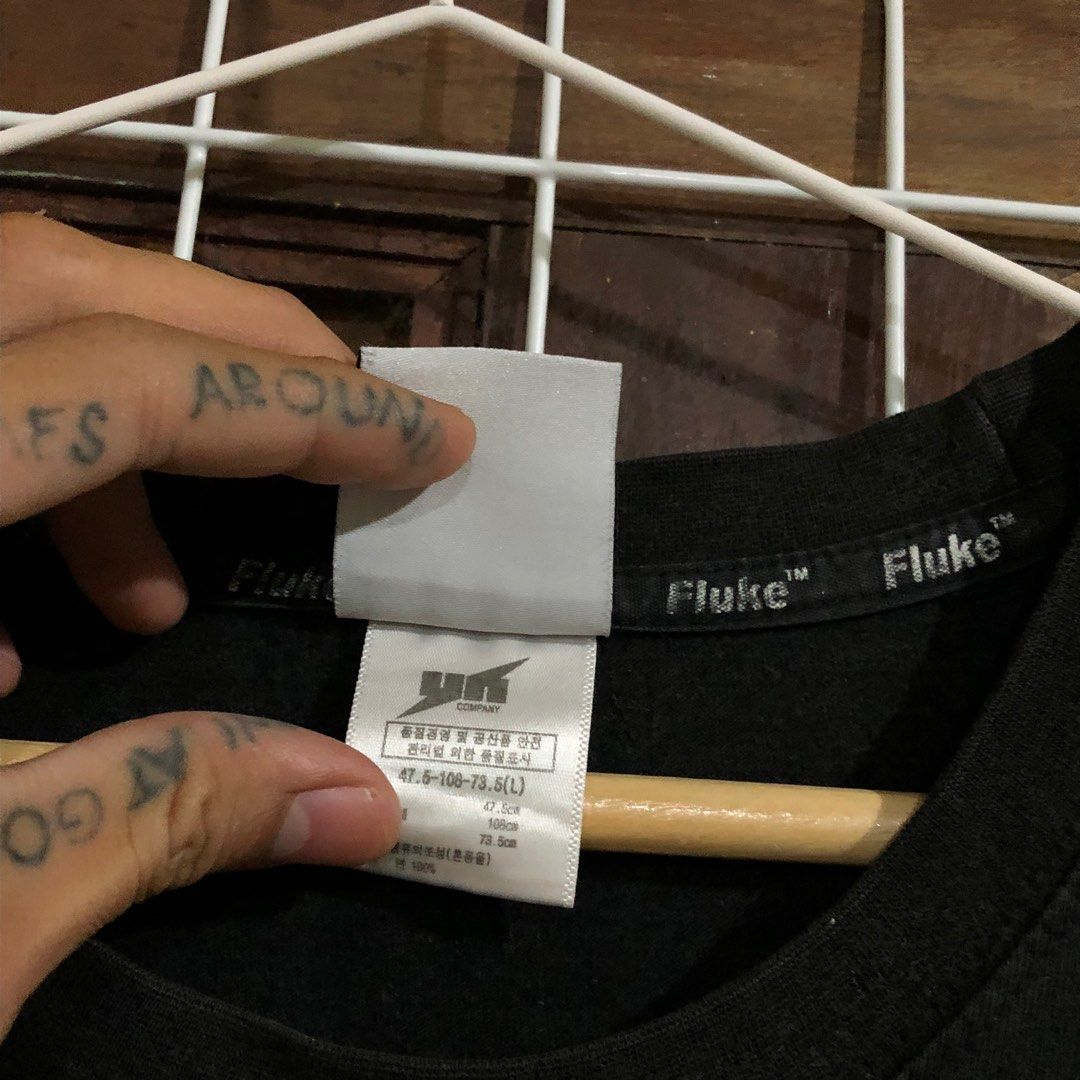 FLUKE, Men's Fashion, Tops & Sets, Tshirts & Polo Shirts on Carousell