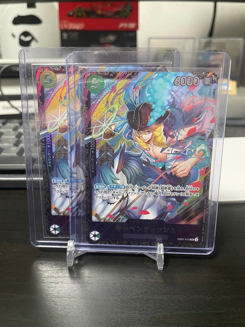 [FOR JAPAN VER] EB01-012 Cavendish (Parallel) SR AA Flagship FS (For Japan ver) • One Piece Card ...