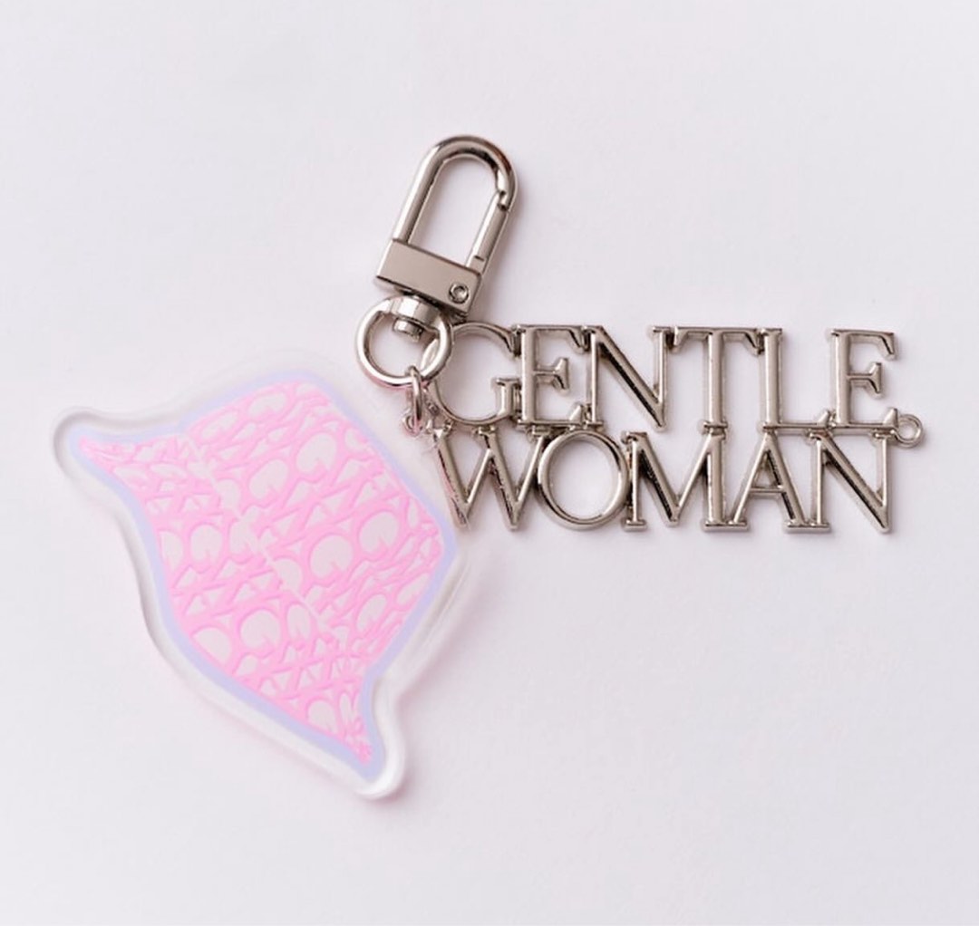 Gentle Woman Keychain, Women's Fashion, Watches & Accessories, Other ...