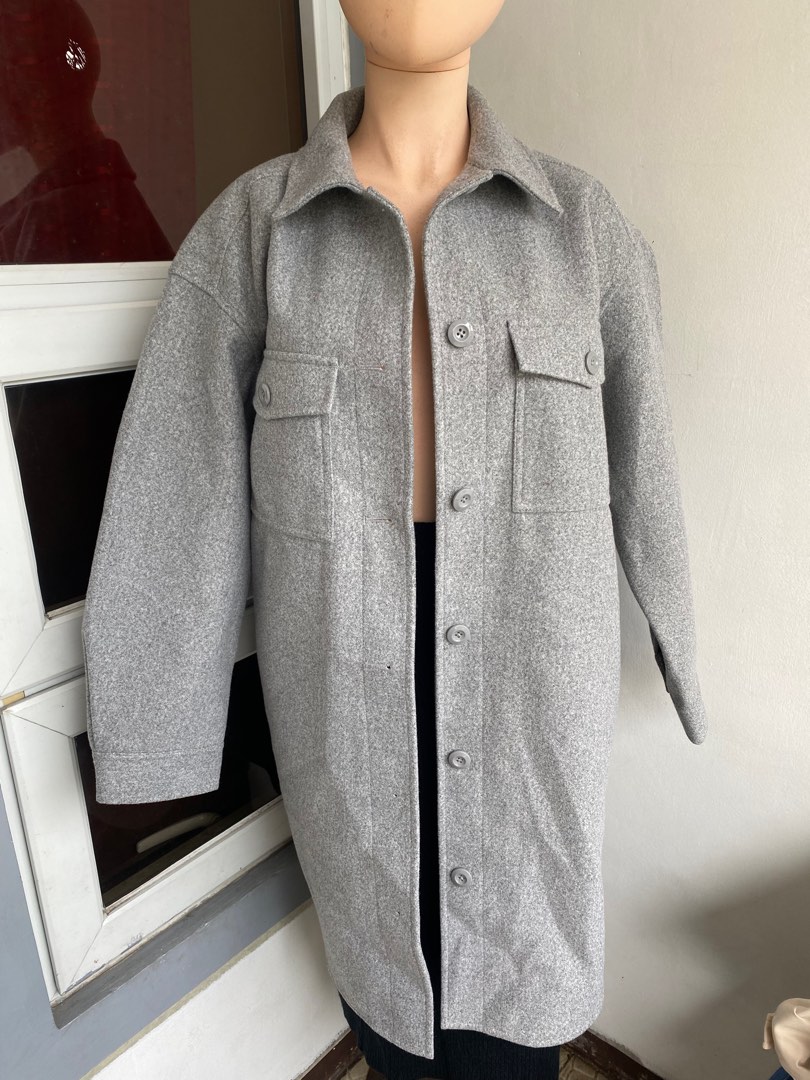 Gu by Uniqlo buttons coat, Women's Fashion, Coats, Jackets and ...