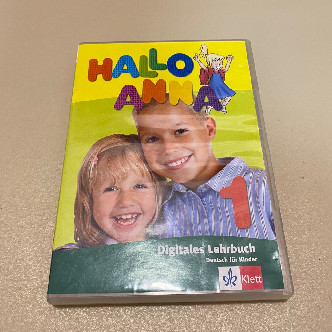 【HALLO ANNA】兒童德語 德語初學者 Klett 出版 電子書 附音檔 適合入門課程, 書籍、休閒與玩具, 書本及雜誌, 教科書 ...