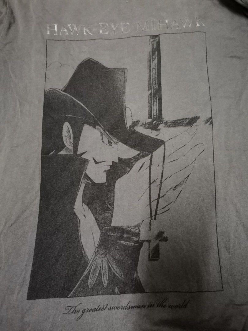 Hawk-eye mihawk one piece, Men's Fashion, Tops & Sets, Tshirts & Polo ...