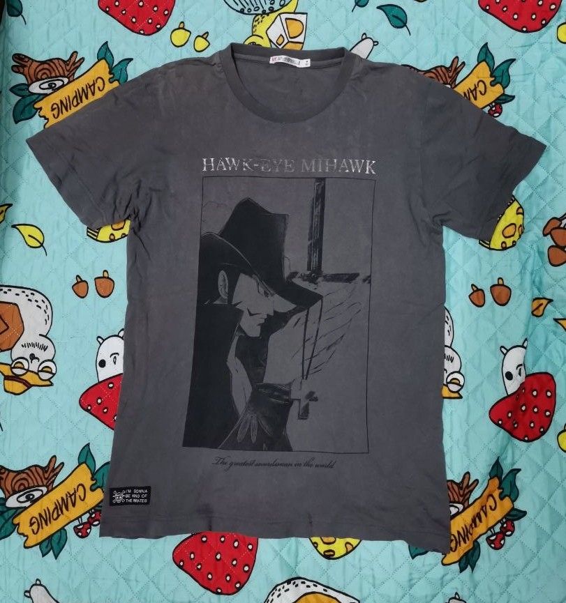 Hawk-eye mihawk one piece, Men's Fashion, Tops & Sets, Tshirts & Polo ...