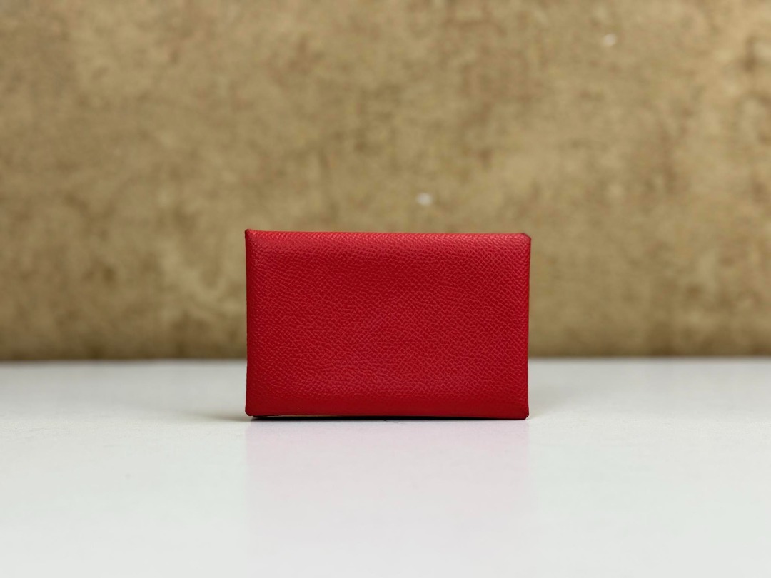 HERMES CALVI CARD HOLDER, Luxury, Bags & Wallets on Carousell