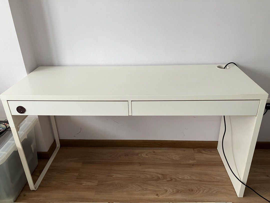 ikea table ikea study table drawer white ikea study desk ikea micke ...