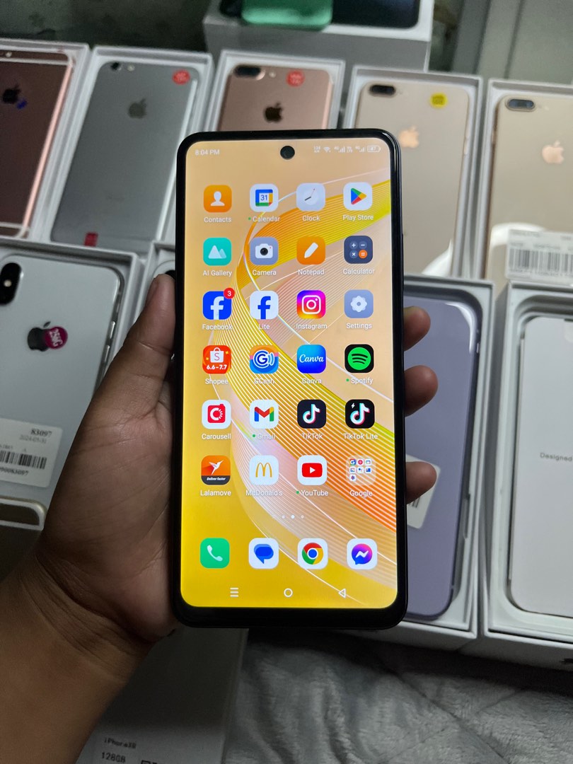 Infinix Smart 8 12/128gb ((good as new)), Mobile Phones & Gadgets ...