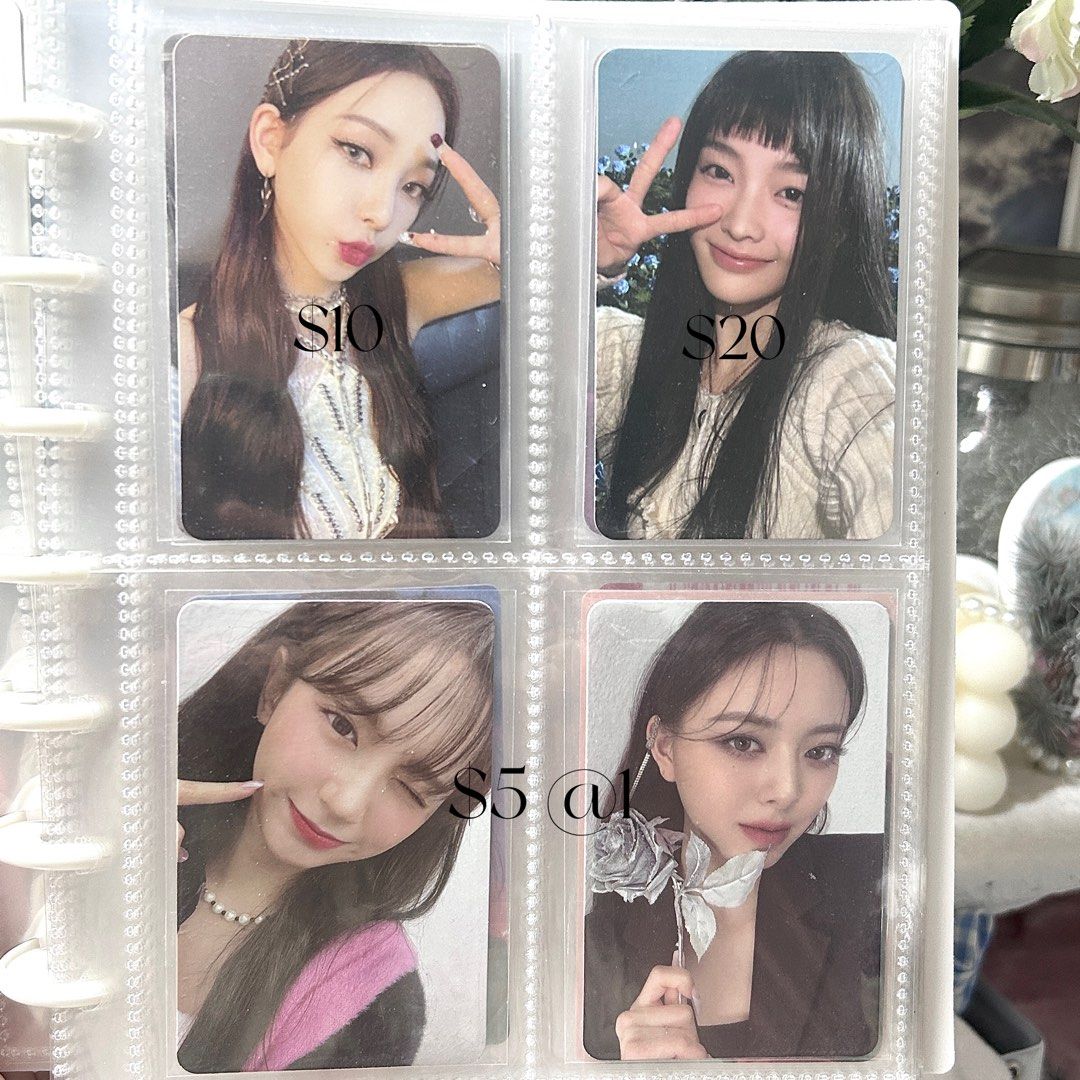 Kpop小卡 ｜aespa ILLIT iroha itzy yuna kep1er Stacy Twice Newjeans gidle, 興趣及遊戲, 收藏品及紀念品, 韓流 ...