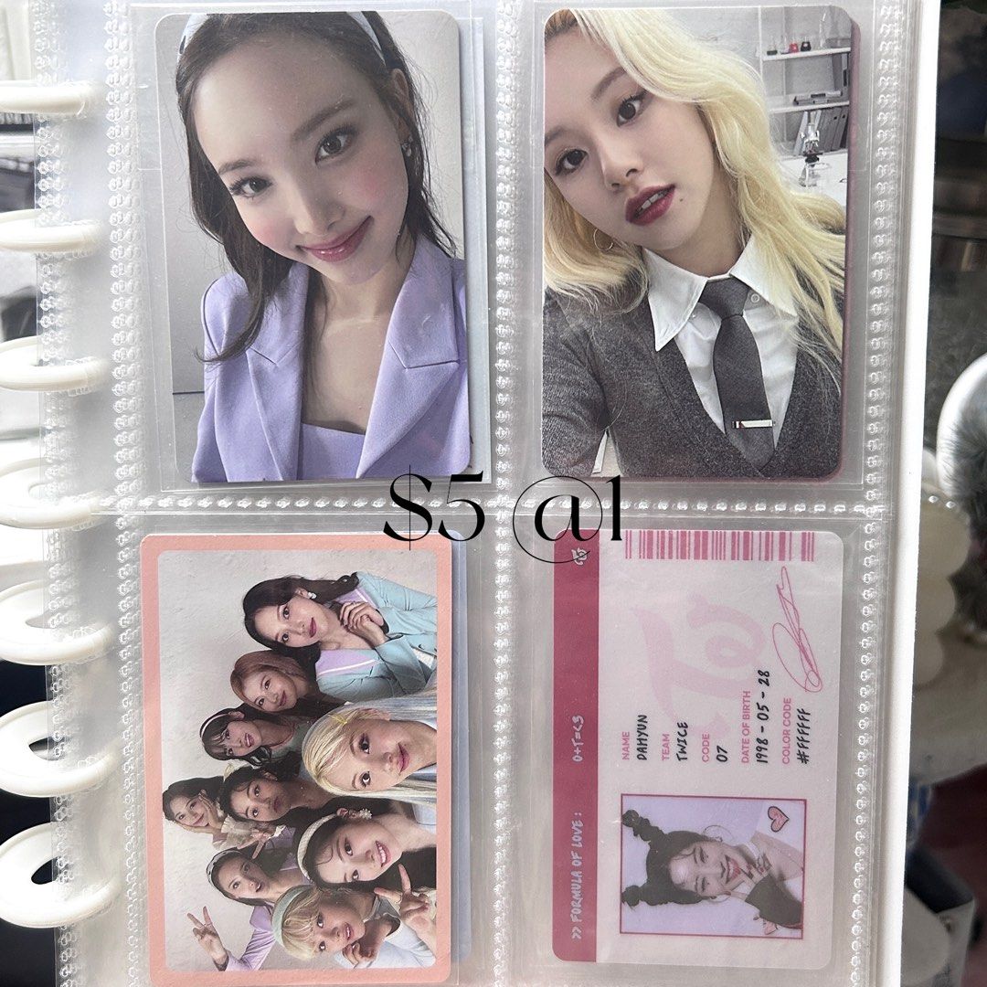 Kpop小卡 ｜aespa ILLIT iroha itzy yuna kep1er Stacy Twice Newjeans gidle, 興趣及遊戲, 收藏品及紀念品, 韓流 ...