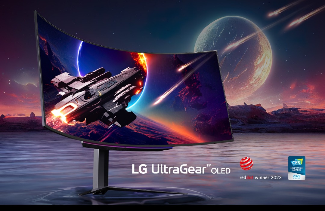 LG UltraGear™ 45GR95QE OLED Gaming Monitor 3440x1440 | 240Hz | HDMI 2.1 ...
