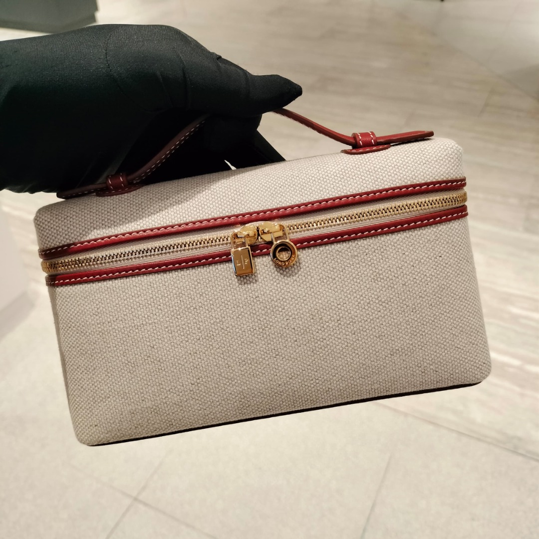 [SOLD] LORO PIANA EXTRA POCKET L19 KUMMEL TRIM WITH LINEN, Luxury, Bags ...