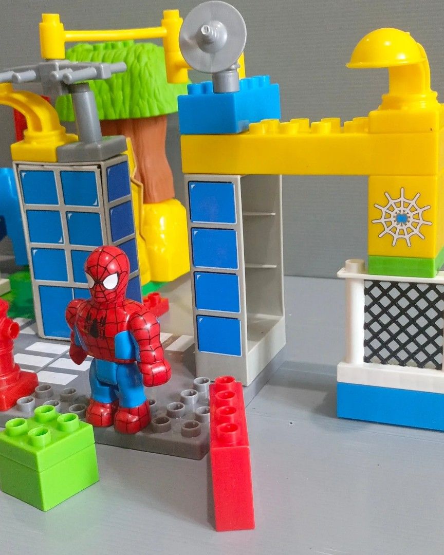 Mega Block Spider-Man and Friend Marvel, Toys & Collectibles, Mainan di ...