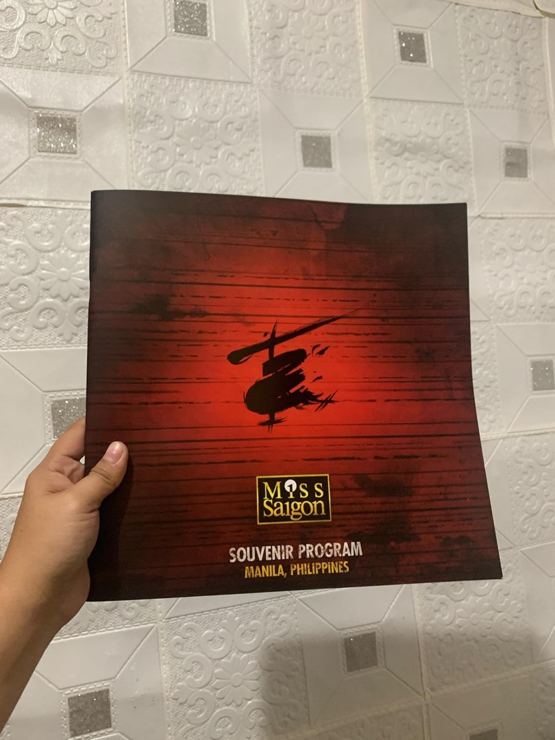 Miss Saigon Program souvenir | Manila, Hobbies & Toys, Memorabilia ...