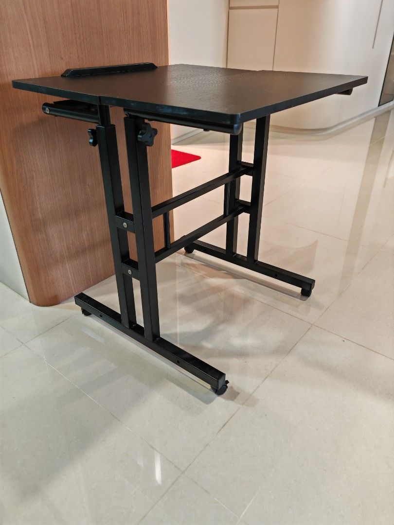 Movable and height adjustable Table, Furniture & Home Living, Furniture ...