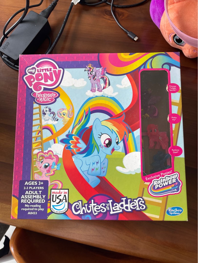 My Little Pony - Chutes and Ladders board game, Hobbies & Toys, Toys ...