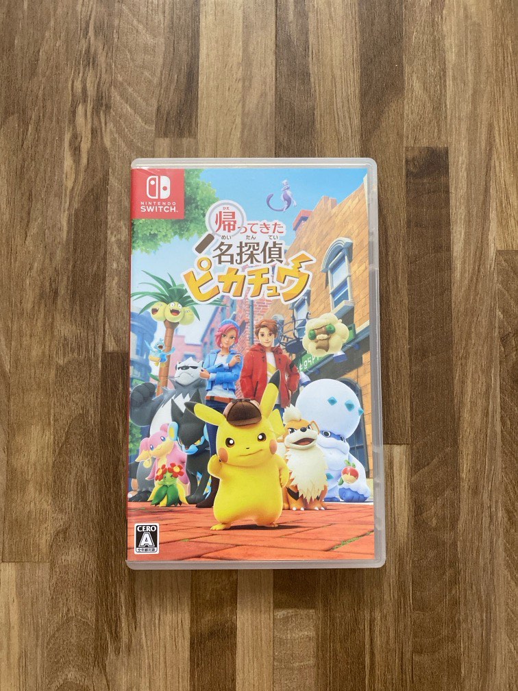 Nintendo Switch Detective Pikachu Returns (english text available ...