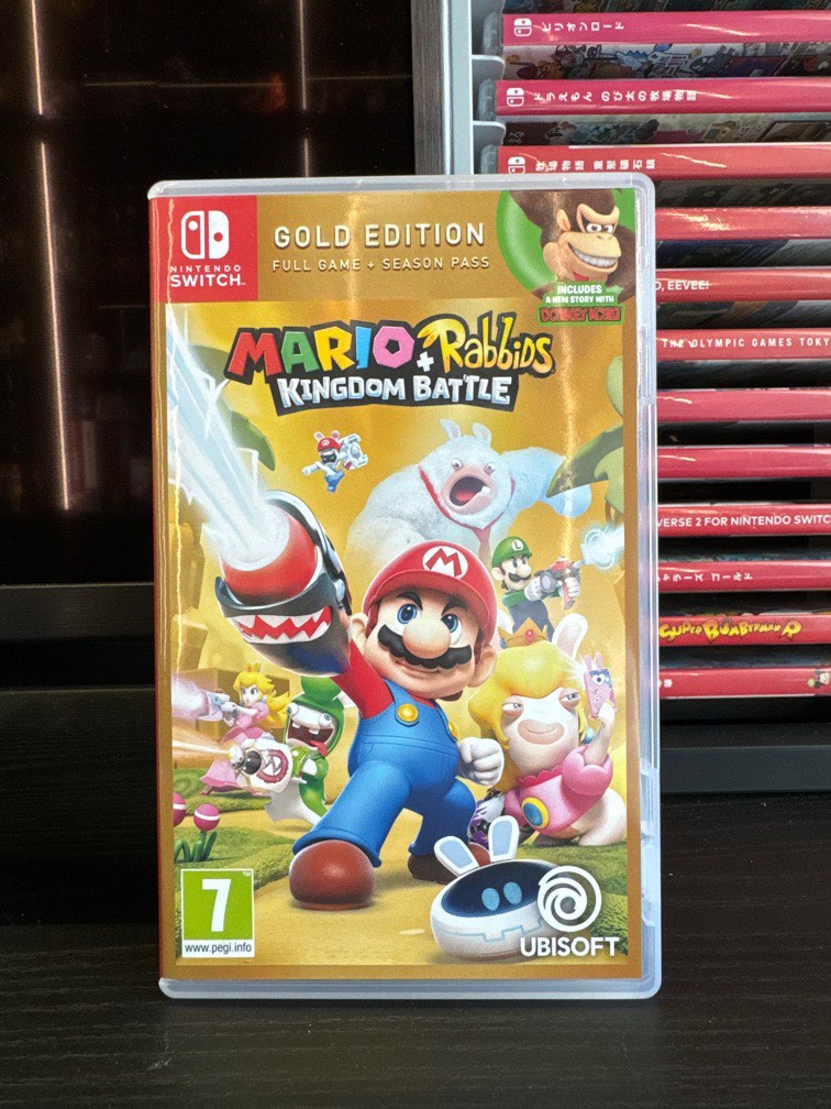 NS - Mario+Rabbids Kingdom Battle (Gold Edition), Video Gaming, Video ...