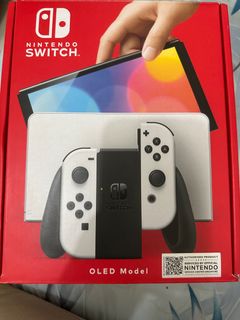 Nintendo Switch OLED White, Video Gaming, Video Game Consoles, Nintendo ...