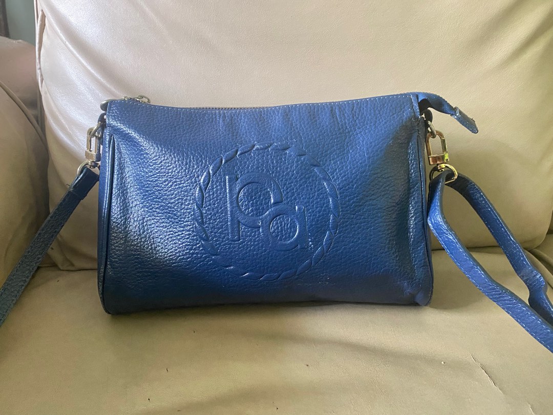 Pallete slingbag / kulit asli, Fesyen Wanita, Tas & Dompet di Carousell