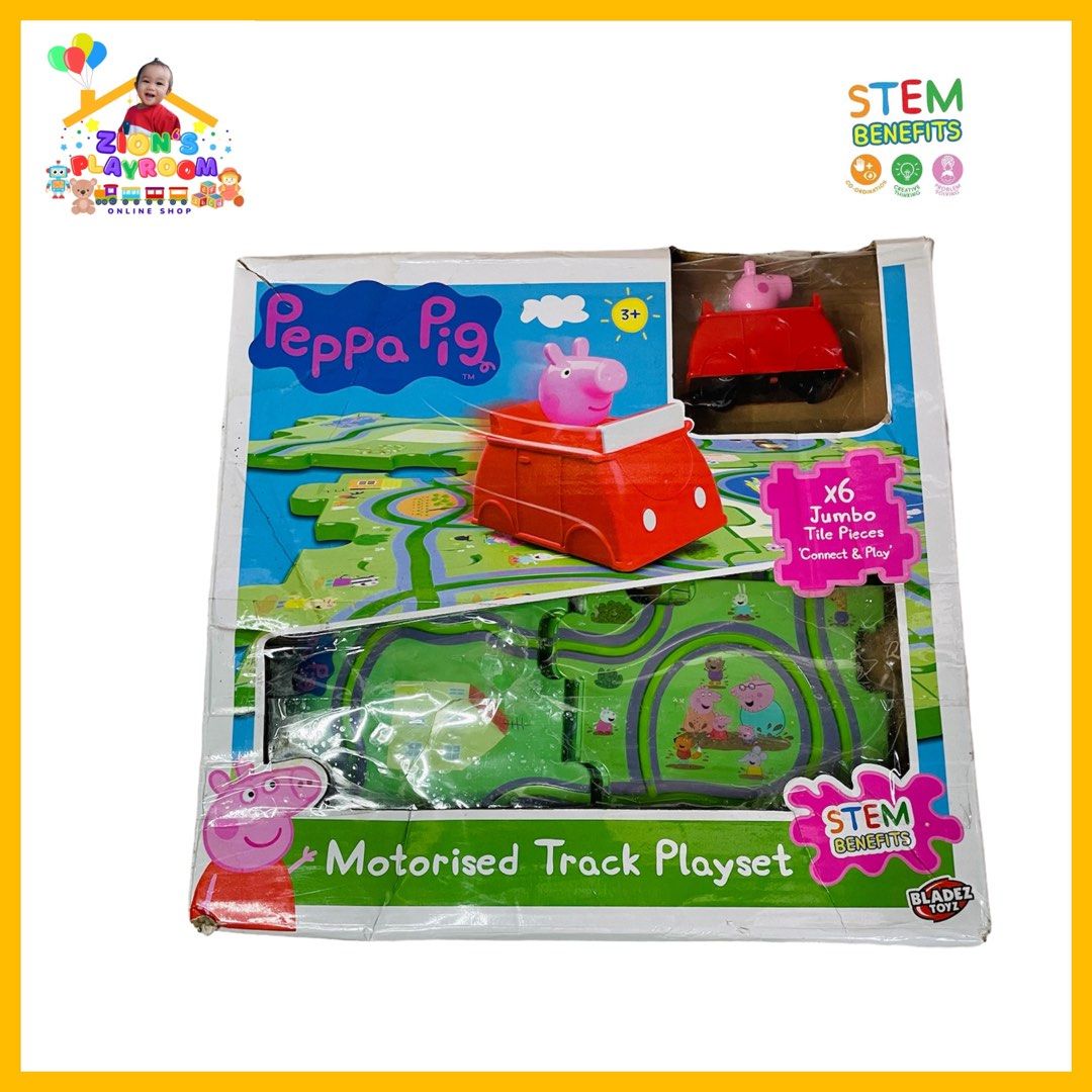 Peppa Pig Motorised Track Playset, Hobbies & Toys, Toys & Games on ...