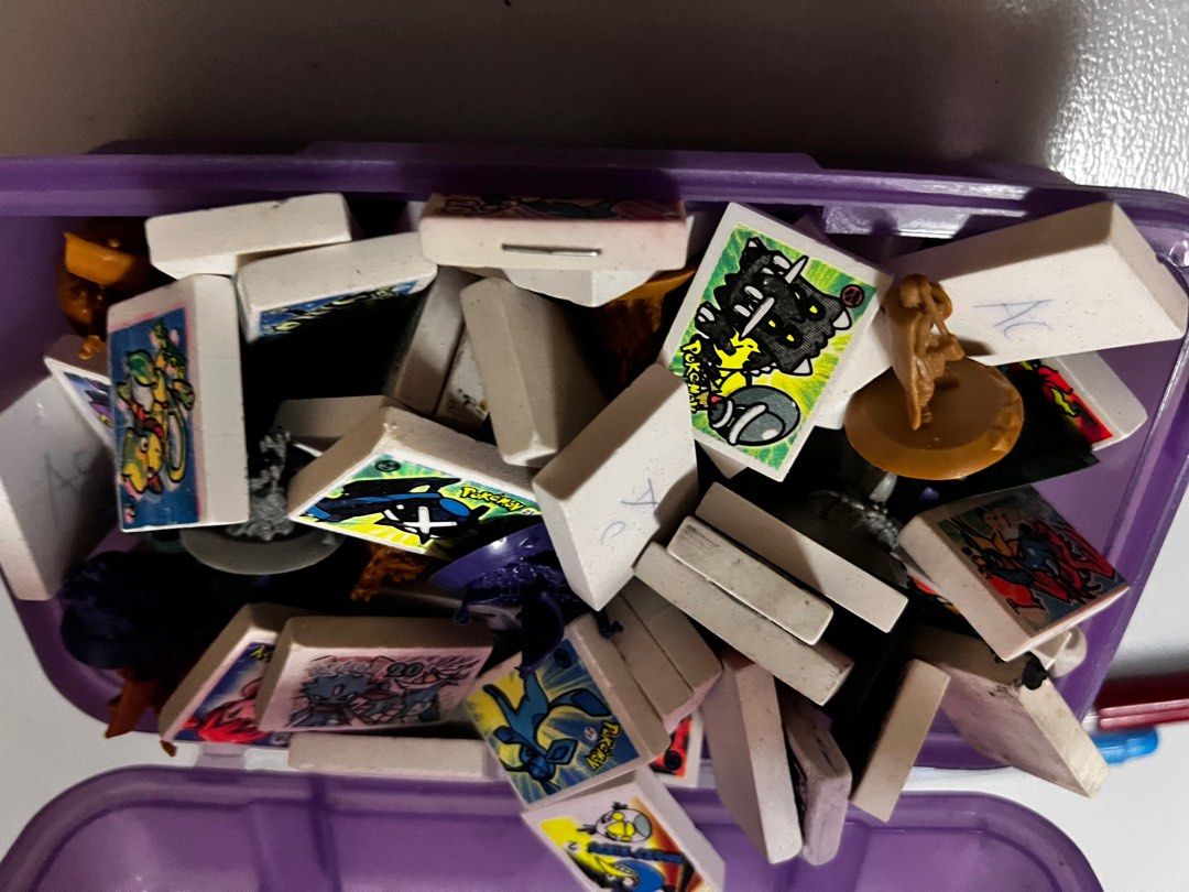 Pokemon robbers tiny square cubes, Hobbies & Toys, Collectibles ...