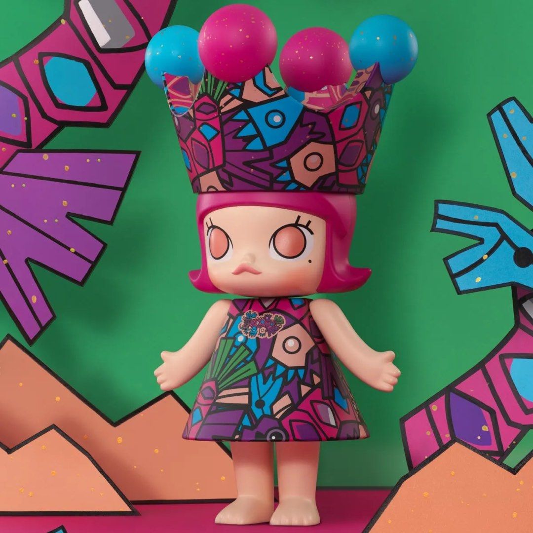 Popmart MEGA Royal Molly Han Meilin 400%, Hobbies & Toys, Toys & Games ...