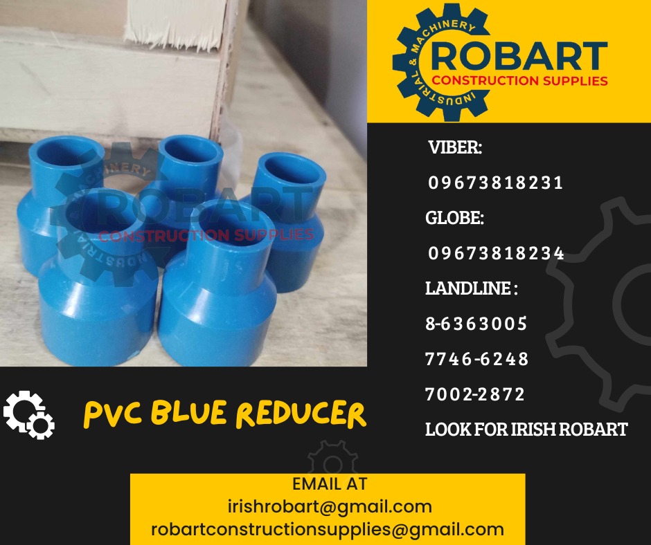 pvc blue reducer, Commercial & Industrial, Construction Tools ...