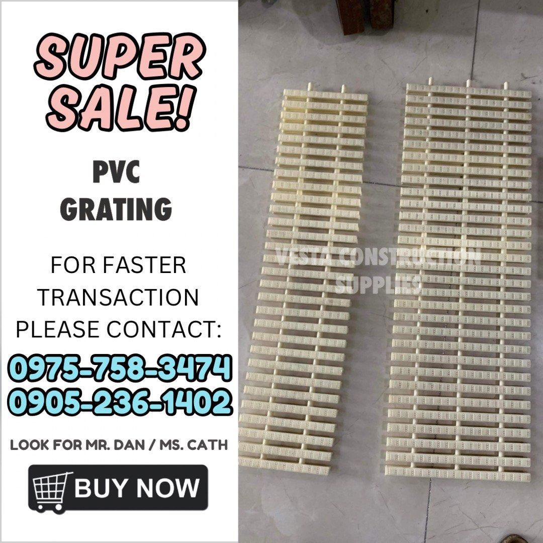 PVC Grating, Commercial & Industrial, Construction Tools & Equipment on ...