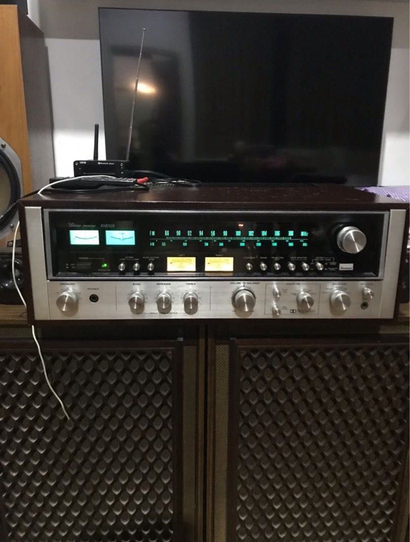 Sansui stereo receiver 8080DB, Audio, Soundbars, Speakers & Amplifiers ...