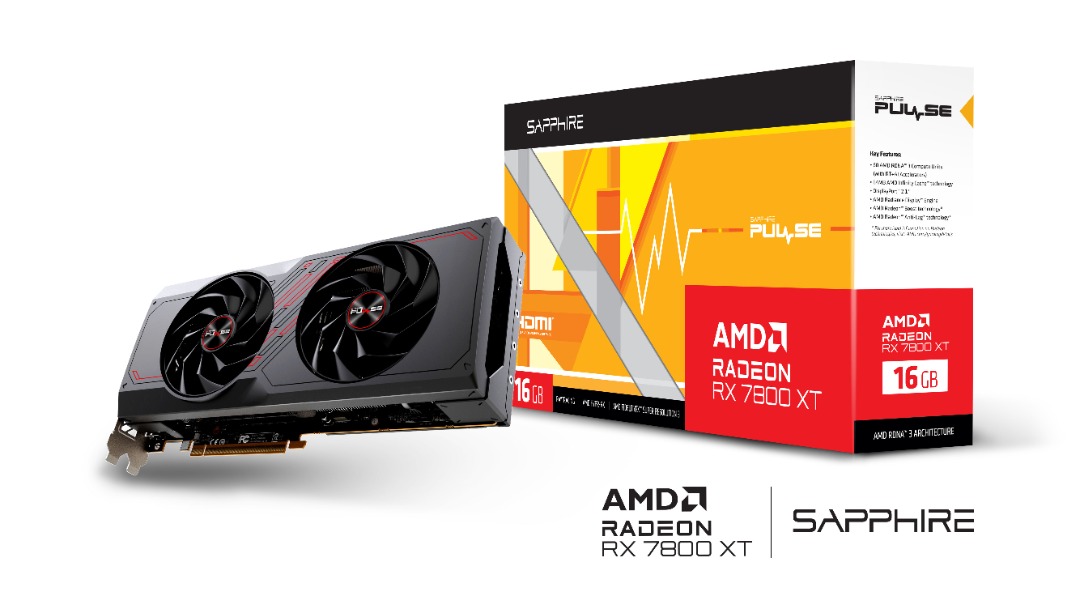 SAPPHIRE PULSE AMD RADEON™ RX 7800 XT GAMING 16GB GDDR6, Computers ...