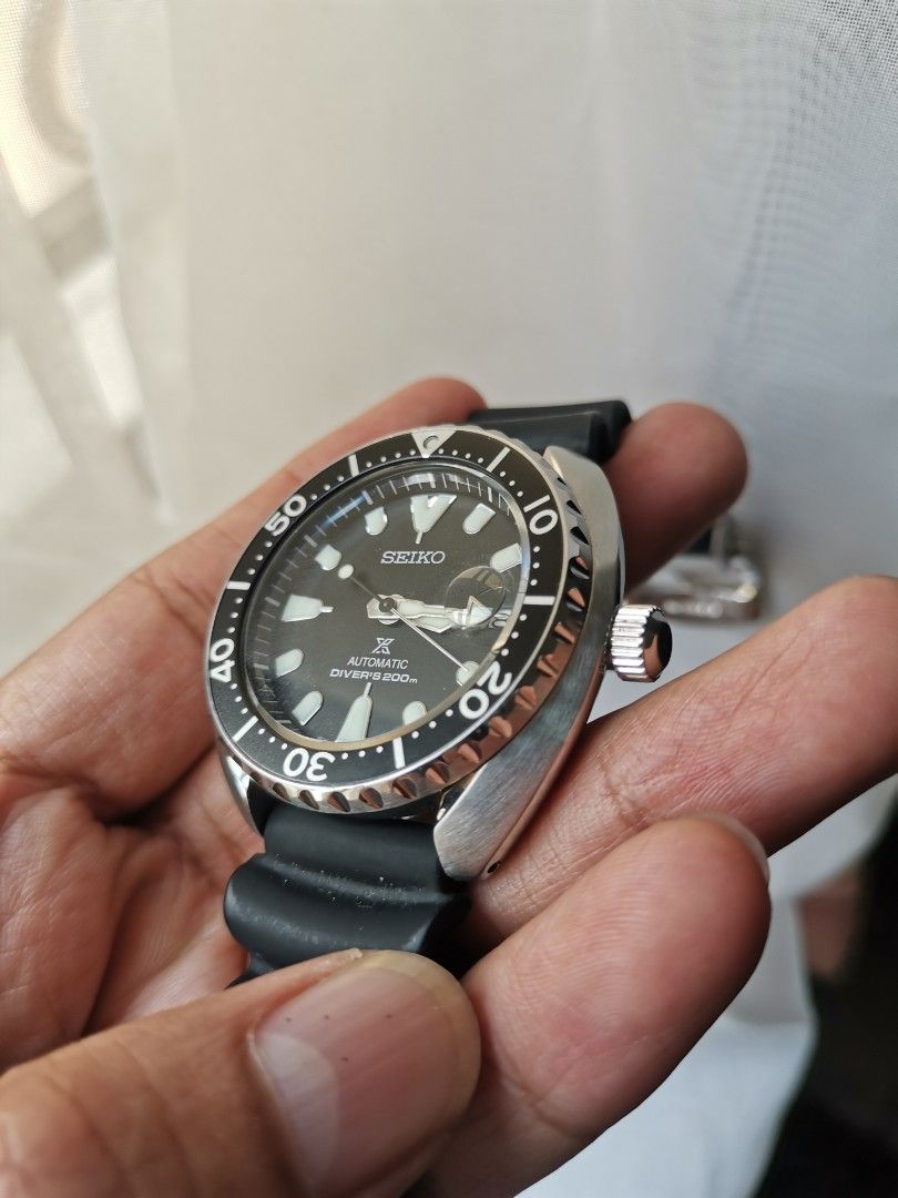 Seiko Mini Turtle srpc35k1, Men's Fashion, Watches & Accessories ...