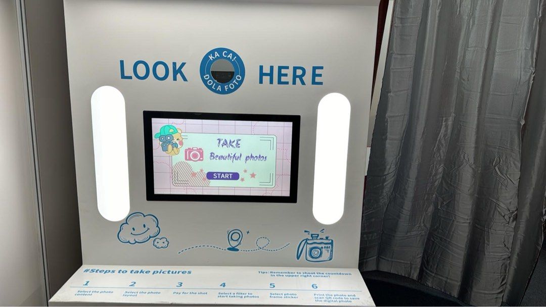 Self Photobooth Machine Classic Model-05 (Purikura / Korean Photobooth ...