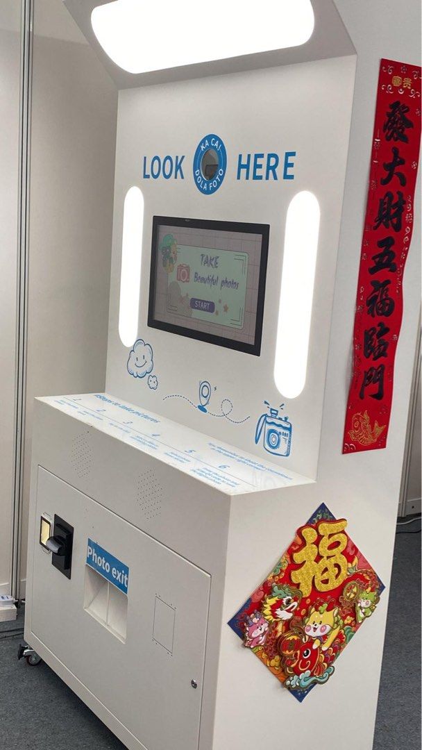 Self Photobooth Machine Classic Model-05 (Purikura / Korean Photobooth ...