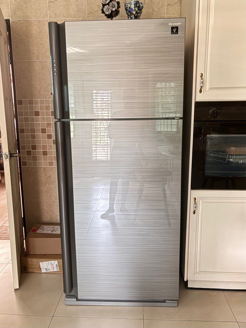 Sharp Fridge Refrigerator SJ-P795G-SL, TV & Home Appliances, Kitchen ...