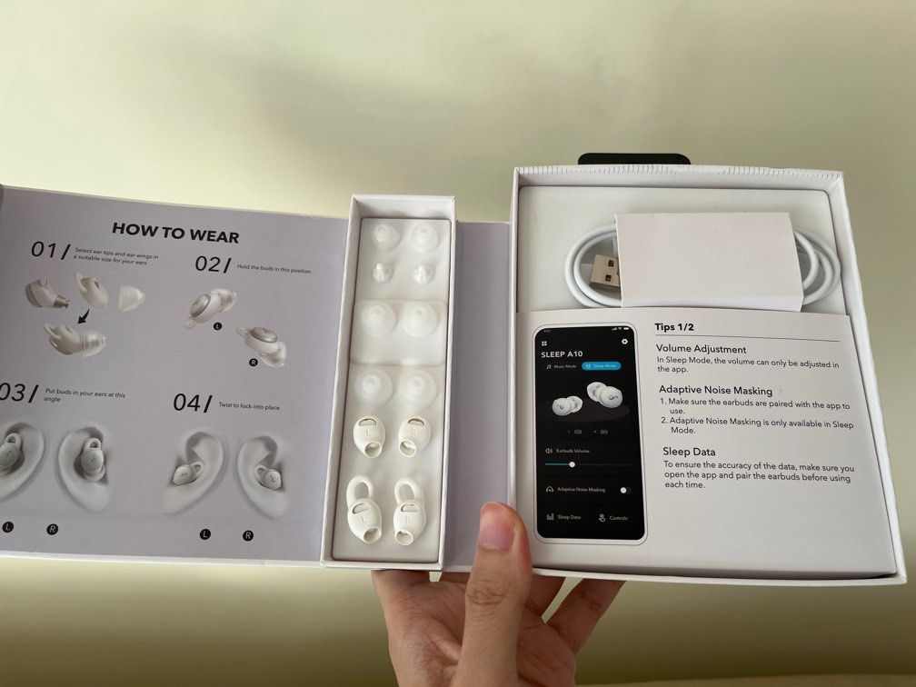 Soundcore Sleep A10 無線睡眠耳機, 音響器材, 其他音響配件及設備 - Carousell