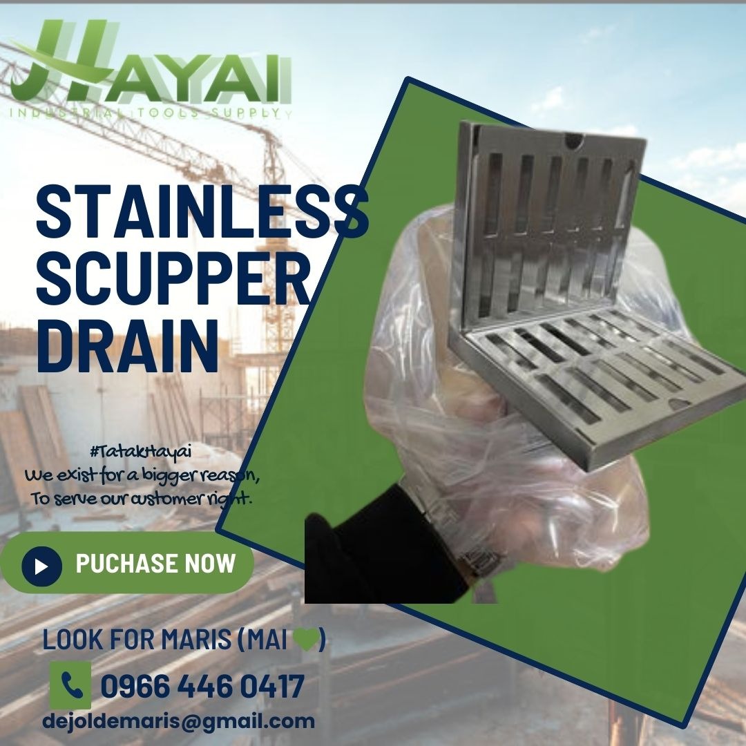 STAINLESS SCUPPER DRAIN, Commercial & Industrial, Construction ...
