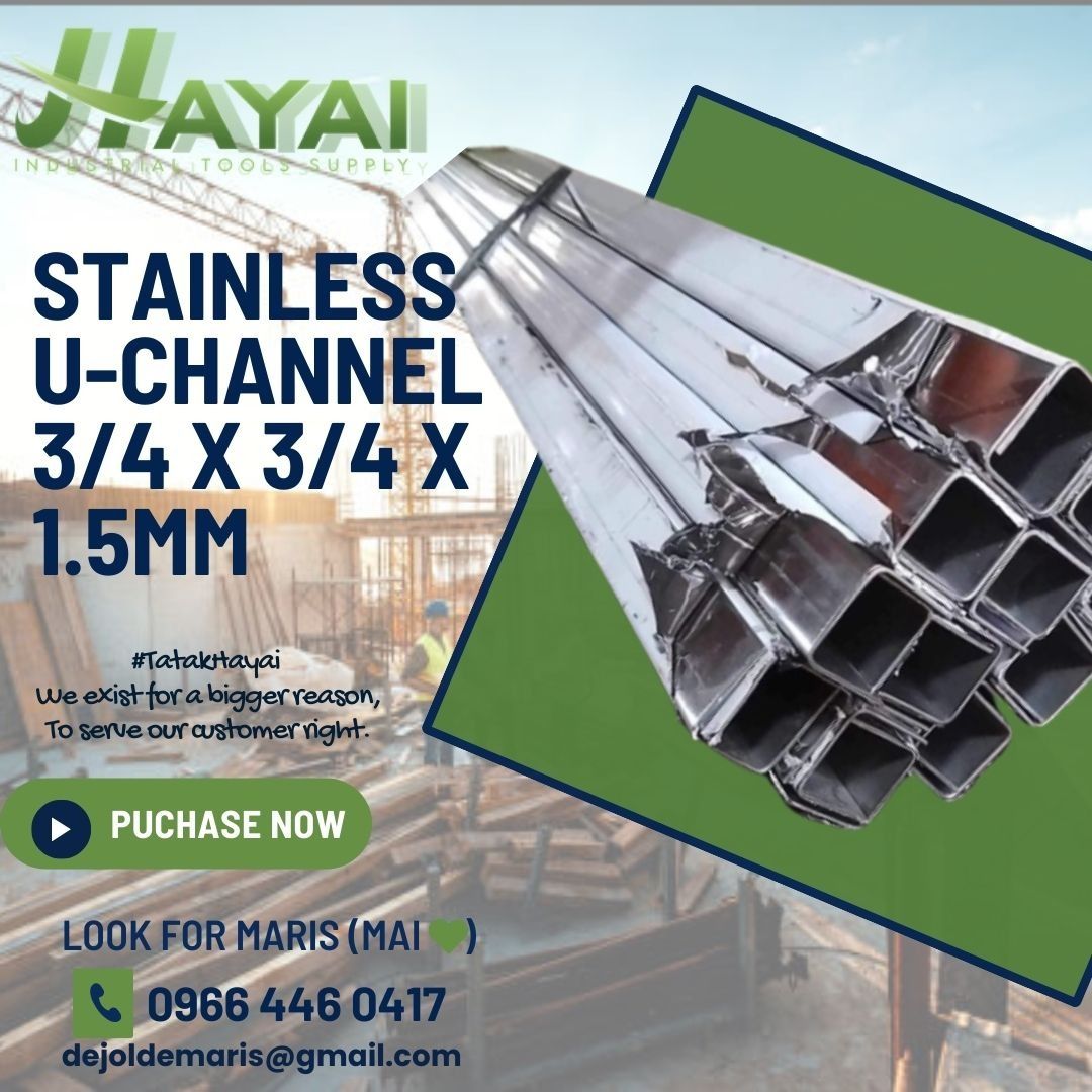 STAINLESS U-CHANNEL, Commercial & Industrial, Construction & Building ...