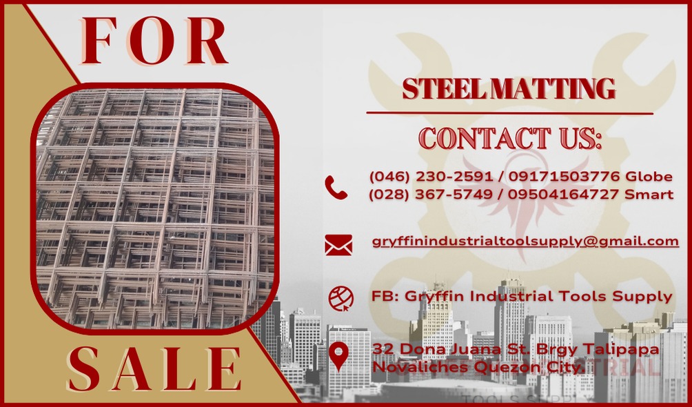 STEEL MATTING, Commercial & Industrial, Industrial Equipment on Carousell