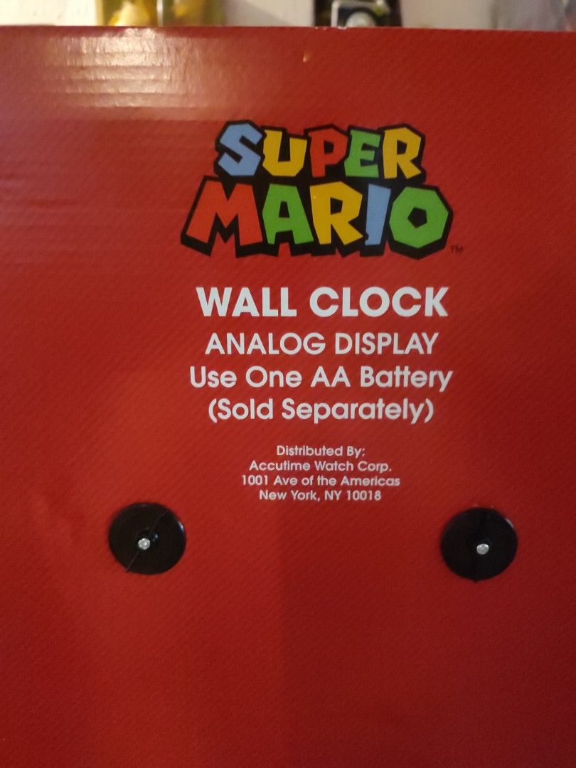 Super Mario Wall Clock, Furniture & Home Living, Home Decor, Clocks on ...