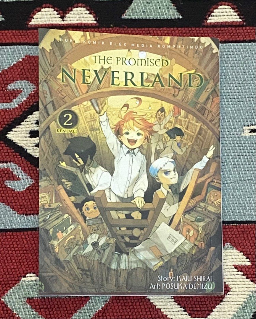 the promised neverland tpn manga vol 2, Buku & Alat Tulis, Komik dan ...