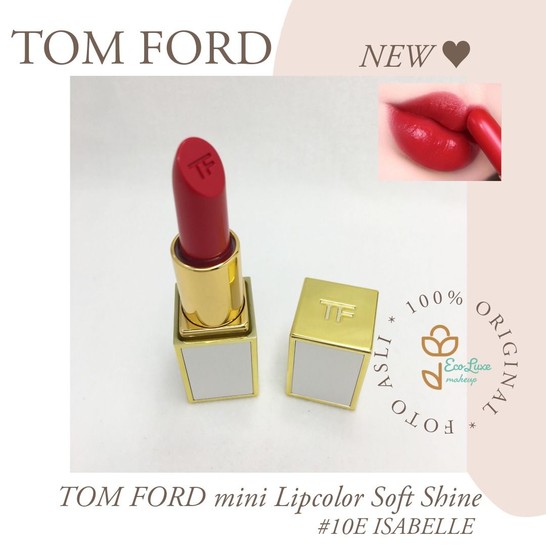 TOM FORD Lipstick Travel Size Mini Size Soft Shine (NEW not Preloved ...