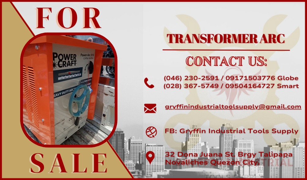 TRANSFORMER ARC, Commercial & Industrial, Industrial Equipment on Carousell