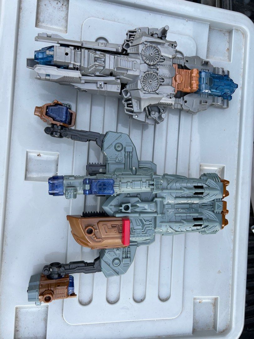 Transformers DOTM Optimus Prime & Bumblebee Weapon Mech Tech Hasbro ...