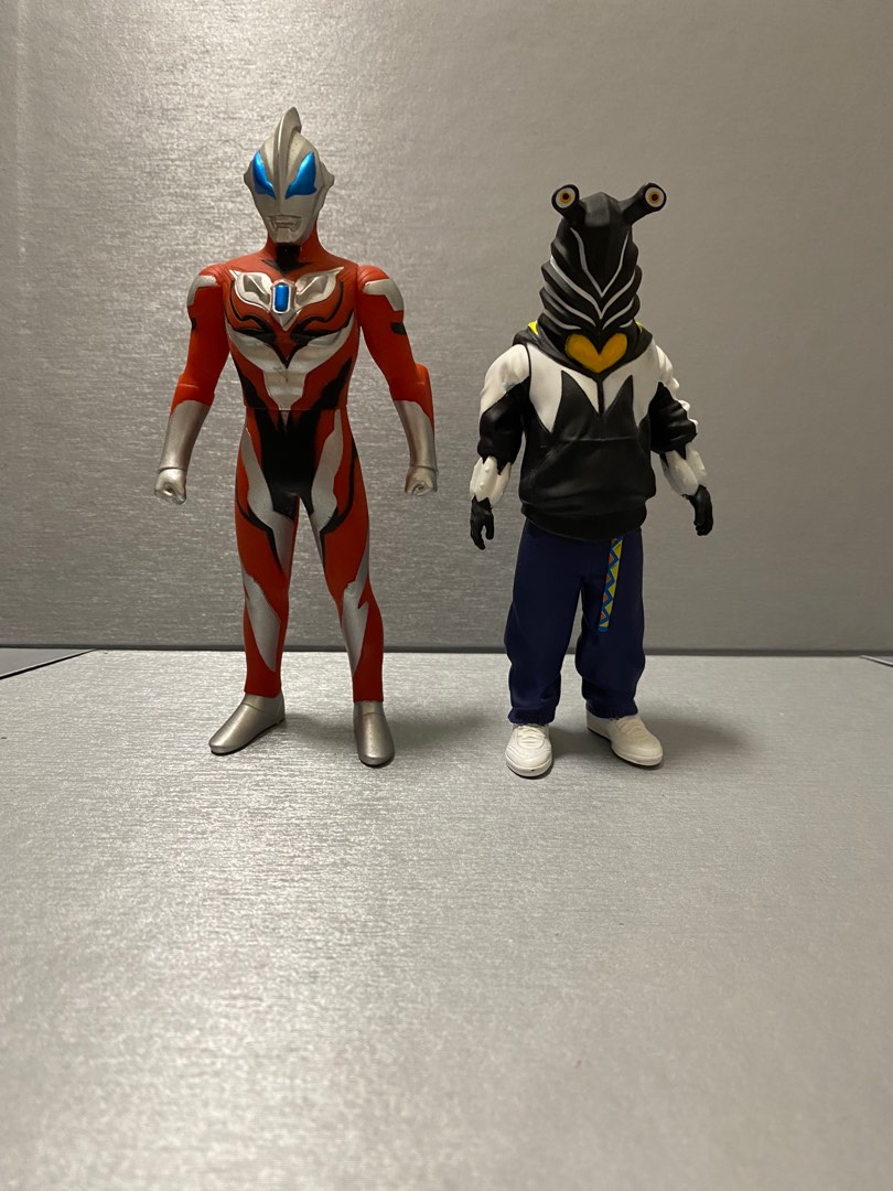Ultraman Geed Primitive and Pega, Hobbies & Toys, Toys & Games on Carousell