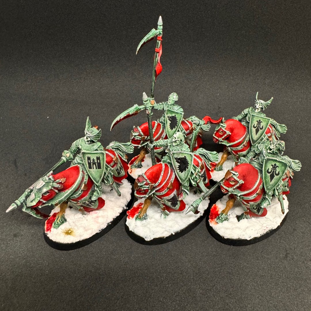 ”Vampire Counts Blood 5 nicely painted Knights - Warhammer Fantasy ...