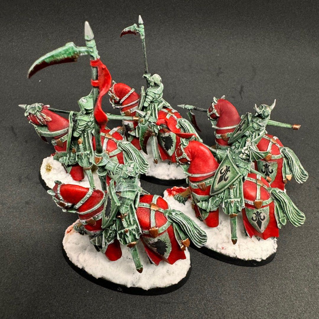 ”Vampire Counts Blood 5 nicely painted Knights - Warhammer Fantasy ...