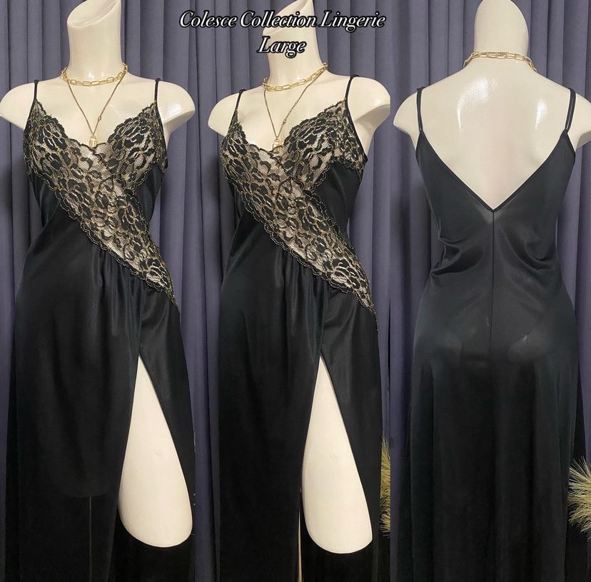 Vingate Colesce Colletion maxi dress lingerie nighties, Women's Fashion ...